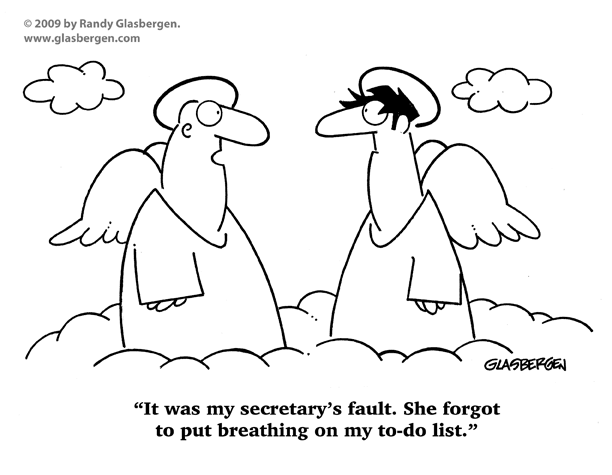 Church Secretary Cartoon Pastor's New Church Cartoons And Comics
